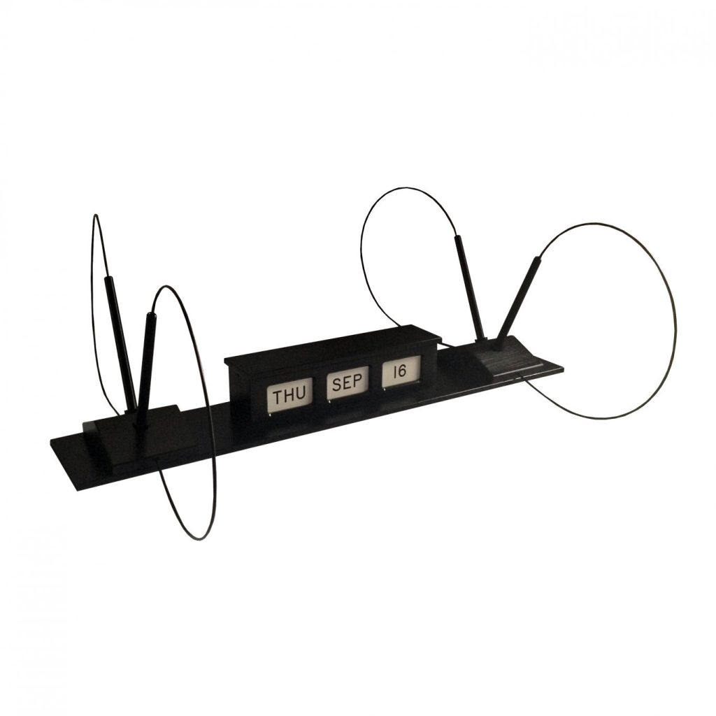 Stylish Perpetual Counter Calendar for Bank Lobbies